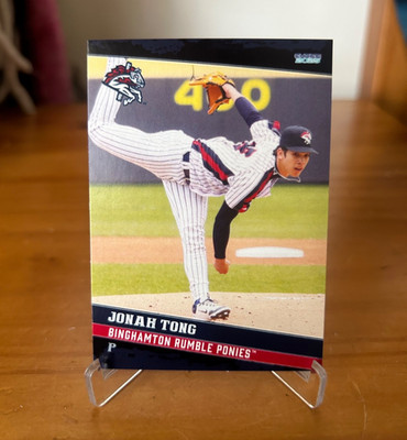 2025 Binghamton Rumble Ponies Jonah Tong New York Mets | eBay