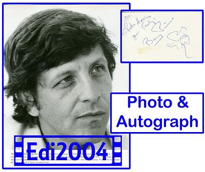 BARRY PRIMUS 1980 Vintage Original Photo & Autograph Signature Card ...