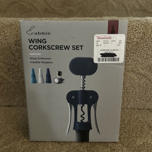 Rabbit Wing Corkscrew Set Navy 5297944 With Instructions | eBay