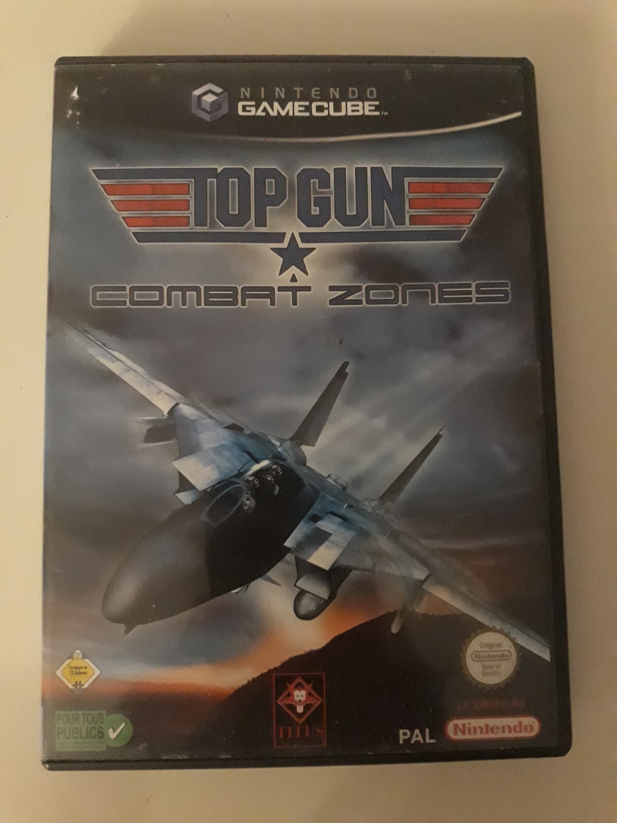 Top Gun: Combat Zones Game Cube - Prix - Photo - Présentation