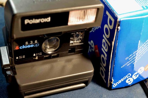 Polaroid model 636 Close-Up compatible film 600 flash incorpore | eBay