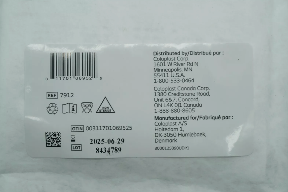 Coloplast InterDry Sheets 10"x 36" Antimicrobial Silver 7912 (2 Pack ...