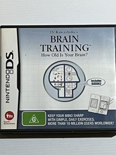 Brain Training for Nintendo DS 3DS 2DS Puzzle Game Complete | eBay
