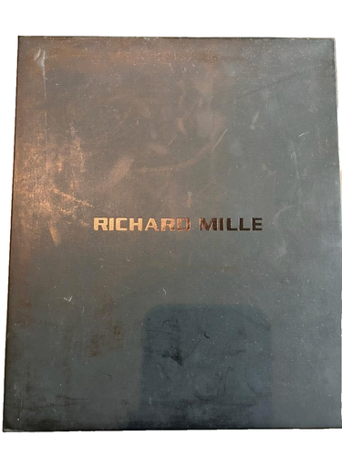 Authentic Richard Mille RM Watch Storage Box Case | eBay