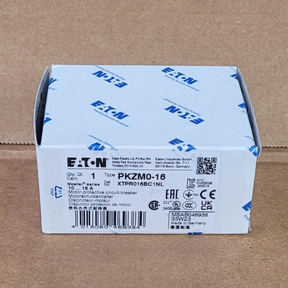 New EATON Moeller PKZM0-16 10-16A Motor Protective Circuit Breaker | eBay
