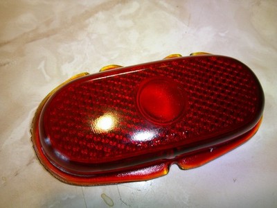 Original NOS Duolamp 21A Tail Light Lens 1942 1946 1947 1948 Ford ...