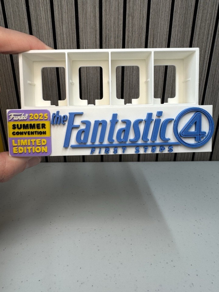 Funko Bitty Pop! Custom Case - Fantastic Four With Mini SDCC Label ...