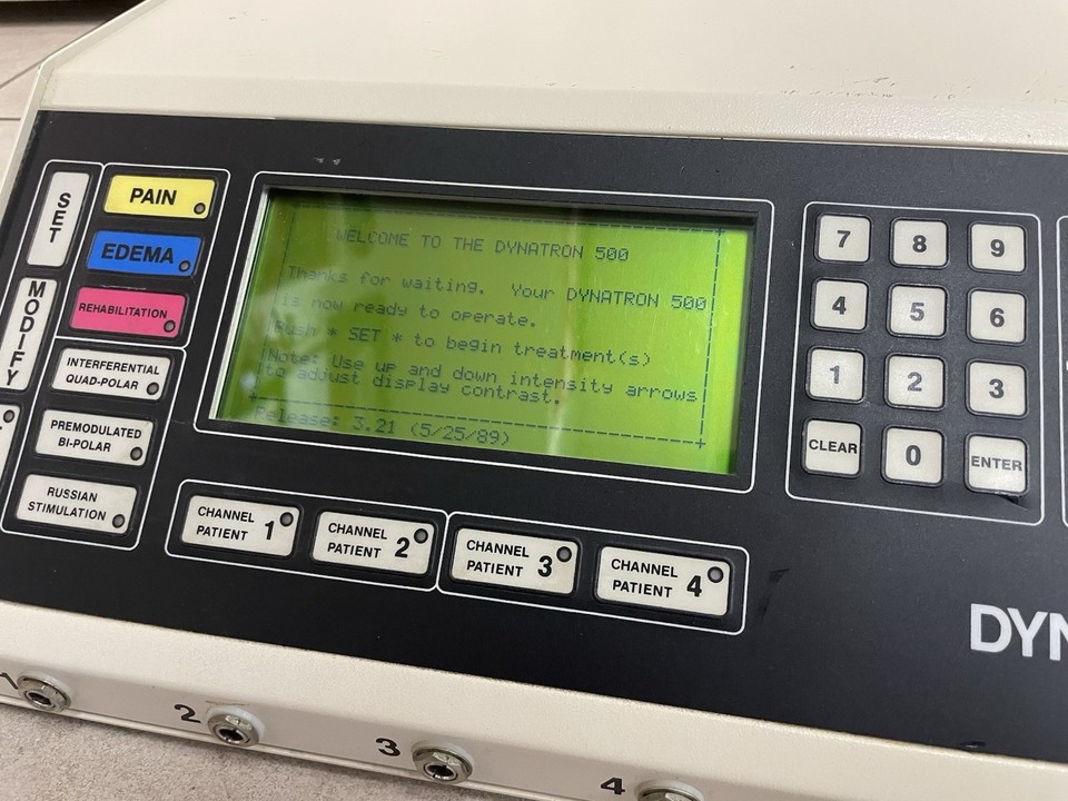 Dynatronics Dynatron 500 Electrotherapy Machine | eBay