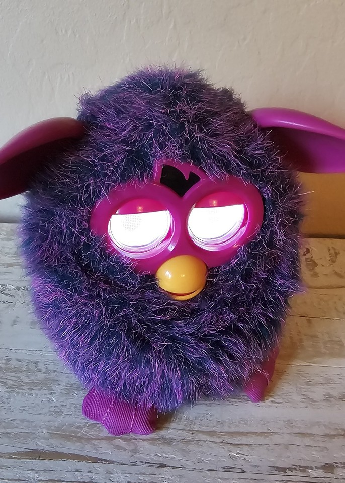 2012 Hasbro Furby Boom Voodoo Magic Pink Purple - Tested! | eBay