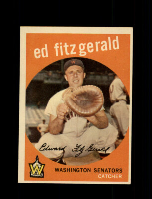 1959 ED FITZGERALD TOPPS #33 SENATORS *0798 | eBay