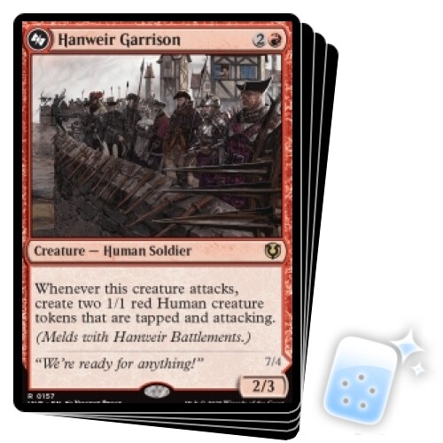 HANWEIR GARRISON X4 Innistrad Remastered Magic MTG MINT CARD | eBay