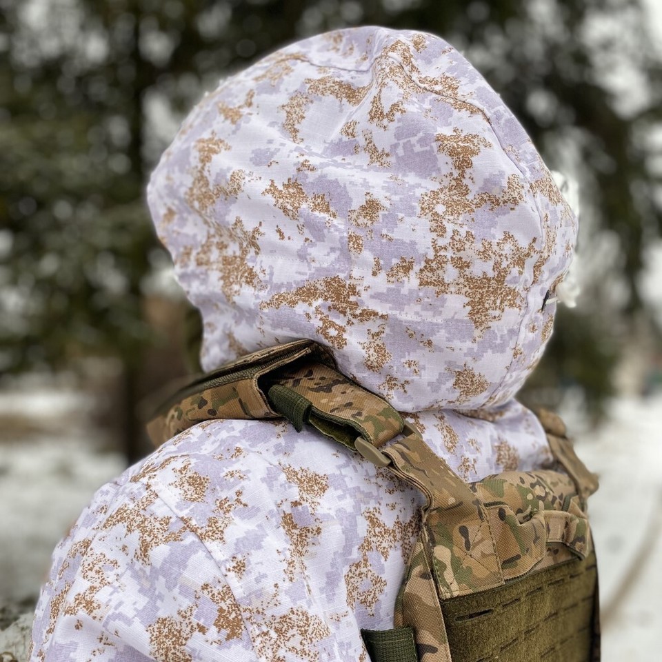 Winter Camouflage suit PENCOTT SNOWDRIFT snow camo Special Ukrainian ...