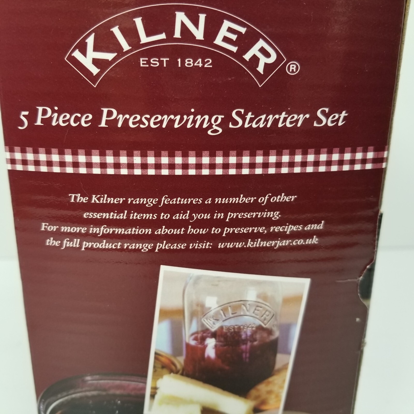 Kilner 5 Piece Preserving Starter Set - Colander, Funnel, Muslim ...
