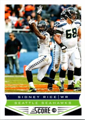 Sidney Rice 2013 Score #194 Seattle Seahawks Football Card | eBay