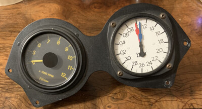 F1 Formula One 4,000 12,000 RPM TACHOMETER Rev Counter Contactless ...