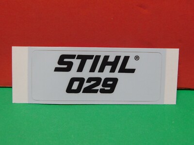 NEW 029 STICKER DECAL FOR STIHL CHAINSAW ---- DRAWER 25 | eBay