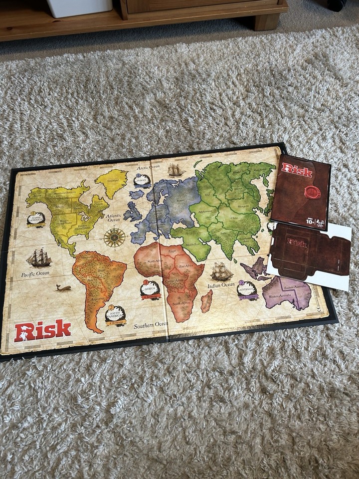 Parker Hasbro Risk Board Game Vintage 2000 Edition | eBay UK