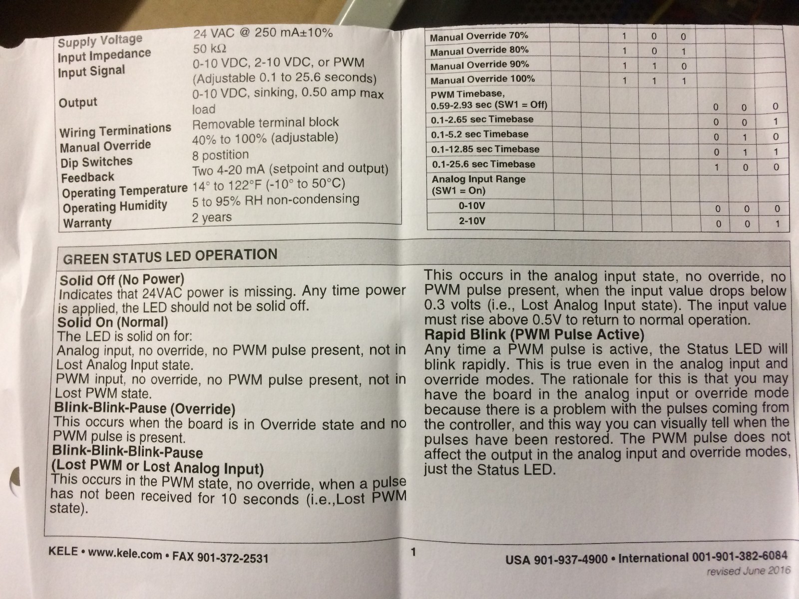 NEW Novar Opus Lighting Eclipse Refrigerator Case Dimming Control Panel ...