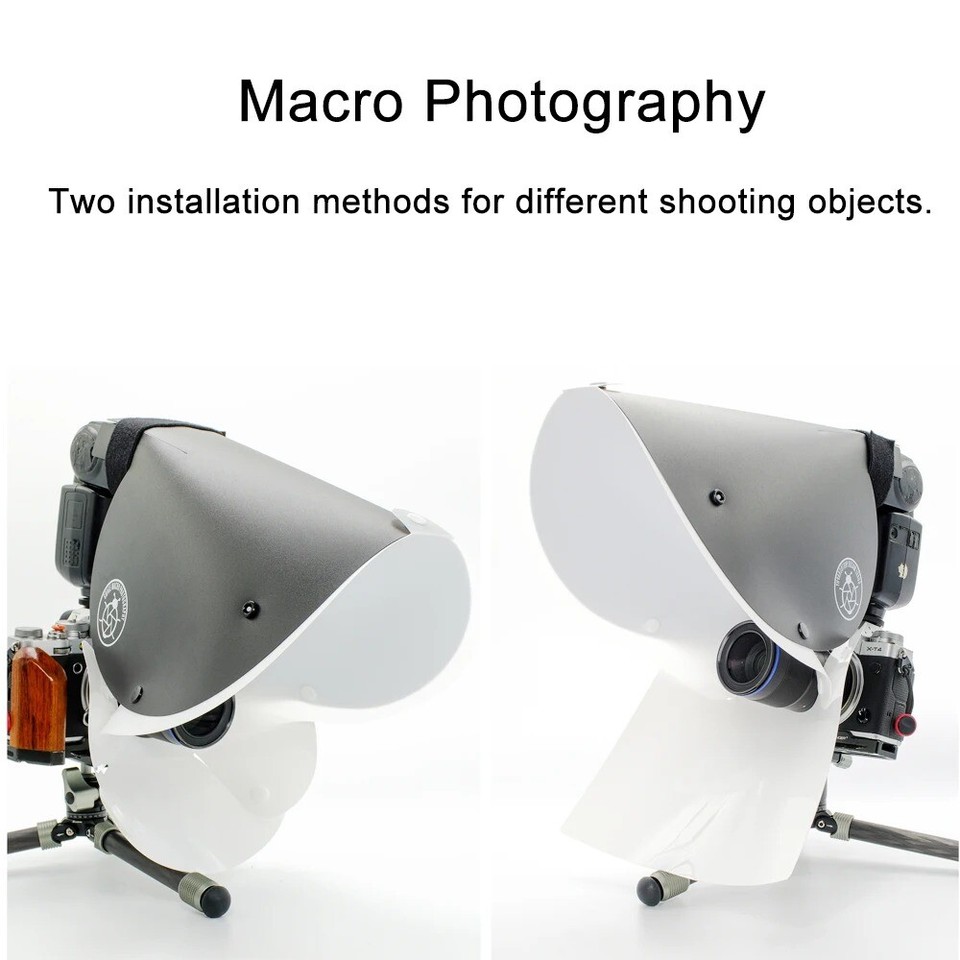 Macro Portable Speedlight Flash Diffuser for Macro Jewelry Insect ...