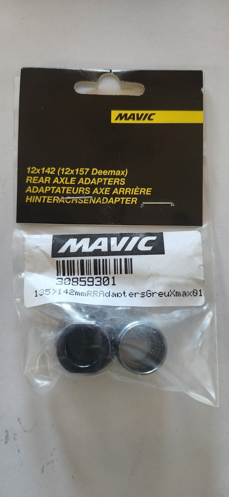 Mavic 12x142 (12x157 Deemax) Rear Axle Adpaters | eBay