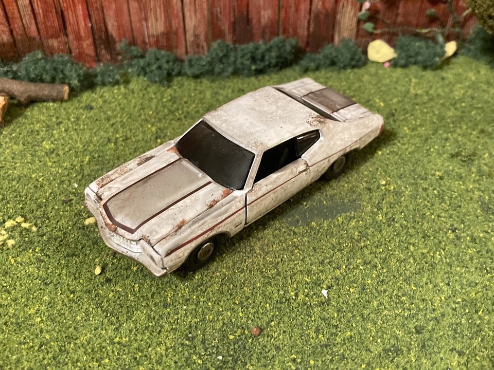1970 Chevy Chevelle Rusty Weathered Custom 1/64 Diecast Barn Find ...