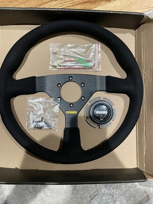 Jet Steering Wheel Momo Mod. 69 Volante R1913/35S Steering Wheel 14 Inch