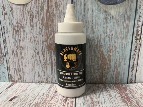 Beavermate White Snap Line Dye 4.05oz Semi-permanent, Water Repellent ...