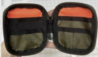 GBG Garage Built Gear Mighty Pouch Plus OD Green/Orange Topo w/ Patch ...
