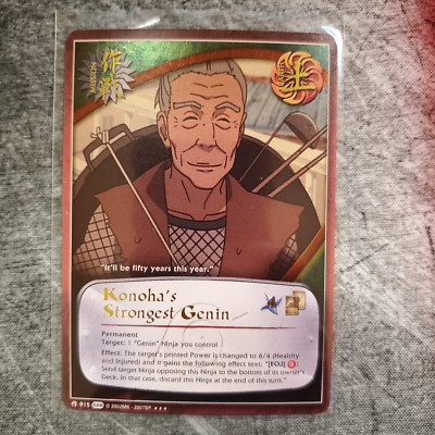 Konoha's Strongest Genin 915 Super Rare S26 Naruto CCG | eBay