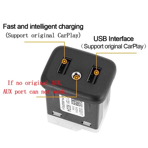 13519224 Genuine GM Chevrolet Dual USB Port Interface Module AUX Jack ...