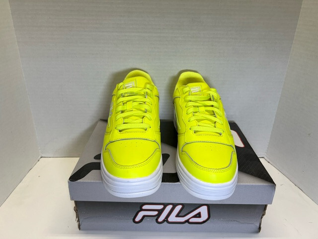 FILA WX-100 ZAPATILLA LOW CASUAL SNEAKERS WOMEN SHOES NEON YELLOW SIZE ...