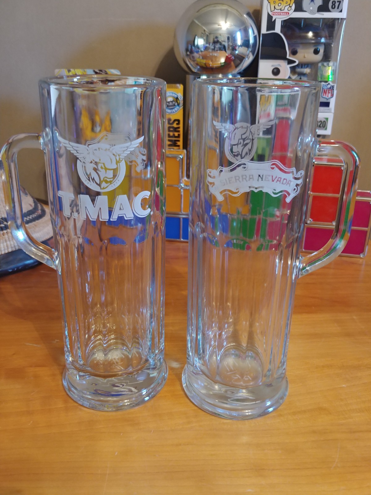 Sierra Nevada Tall Glass Beer Mug Taco Mac Special T Mac Mugs ...