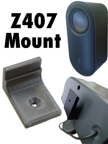 Wall Mount Bracket Holder for Logitech Z407 Bluetooth Speakers | eBay UK