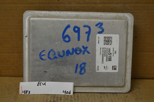 2019 Chevrolet Equinox Engine Control Unit ECU 12695198 Module 406-4E3 ...