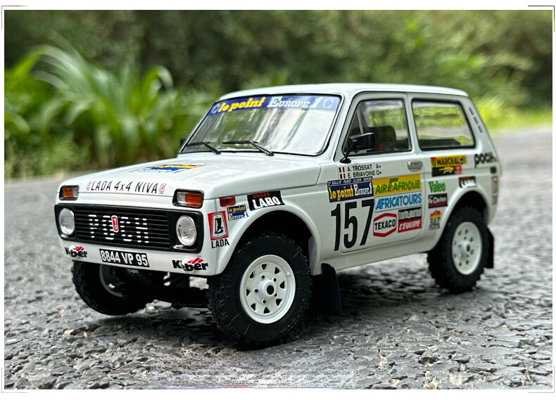 1:18 Solidos Lada Niva 1983 DAKAR Racing Car Metal Diecast Model Car ...