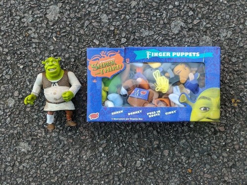 SHREK FINGER PUPPETS DREAMWORKS Massive joblot 18 puppets with FREE ...