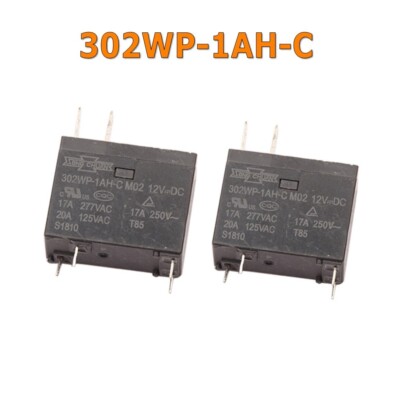 302WP-1AH-C 12VDC Power Relay 20A 125VAC 4 Pins | eBay