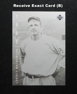 CHRISTY MATHEWSON 1994 Upper Deck Card #14 Ken Burns BASEBALL Set Exact ...