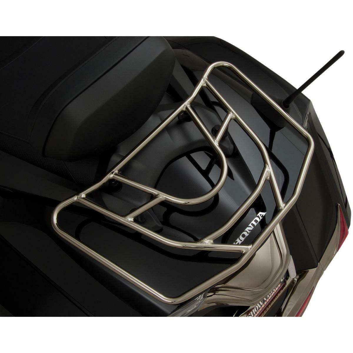 Show Chrome - 52-830SK - Tour Luggage Rack, Smoke Chrome for sale ...