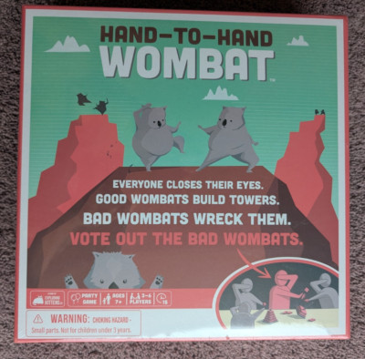 Hand-to-Hand Wombat Social Deduction Board Game Team-Based. Factory ...