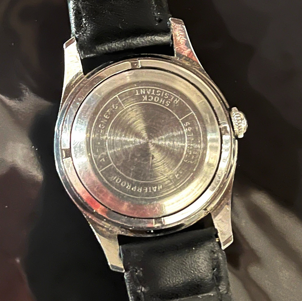 VINTAGE c. 1955 ORVIN 17j SOLID S.S. Men's Watch- Good, Running & Free ...