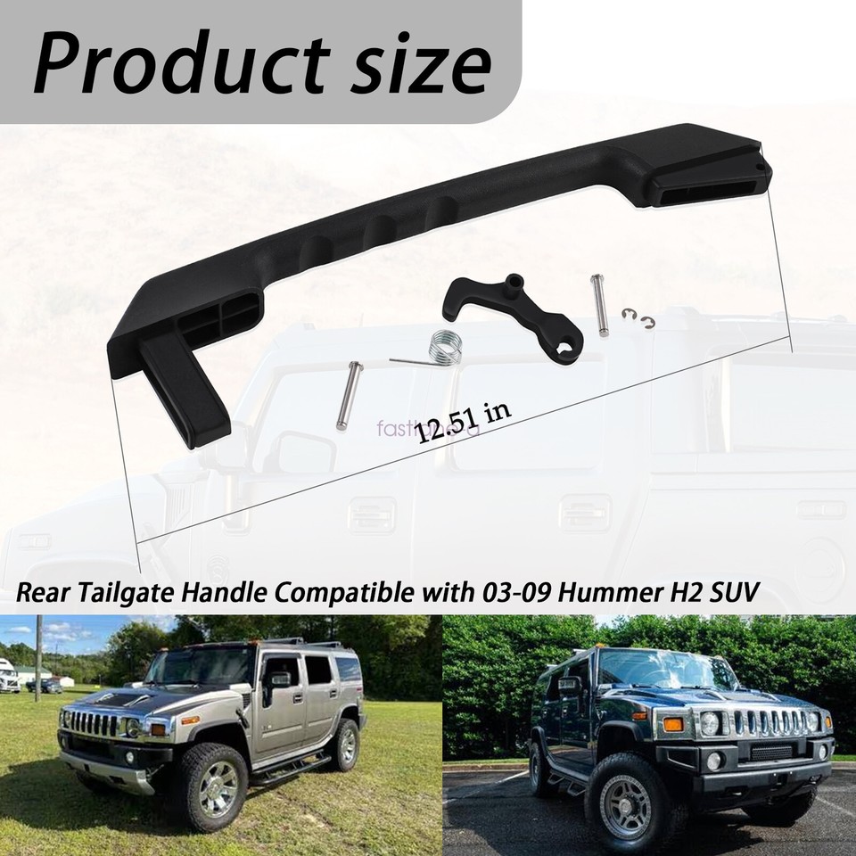 Liftgate Handle Repair Kit For 2003-2009 Hummer H2 3459748701 15135441 ...
