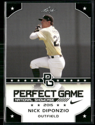 Nick Diponzio 2015 Leaf Perfect Game #169 | eBay