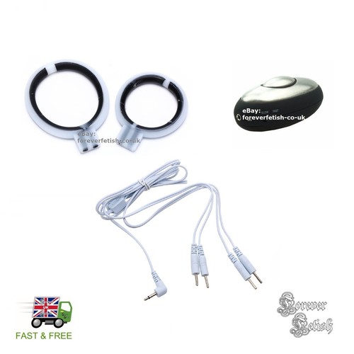 EStim Conductive Loops E-Stim Rings Electro Stimulation Kit Massage ...
