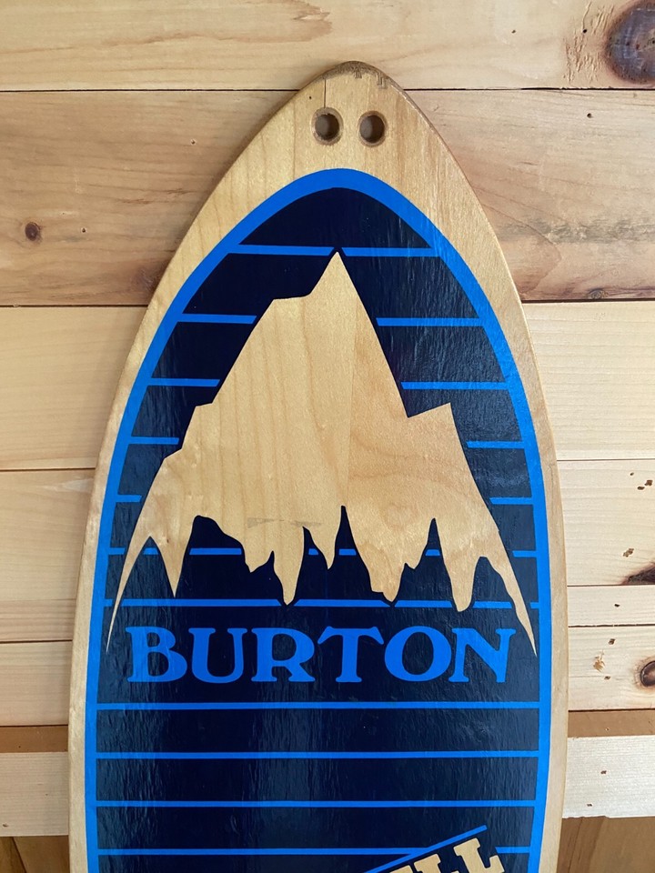 VINTAGE BURTON "BACKHILL" SNOWBOARD-1984 | eBay