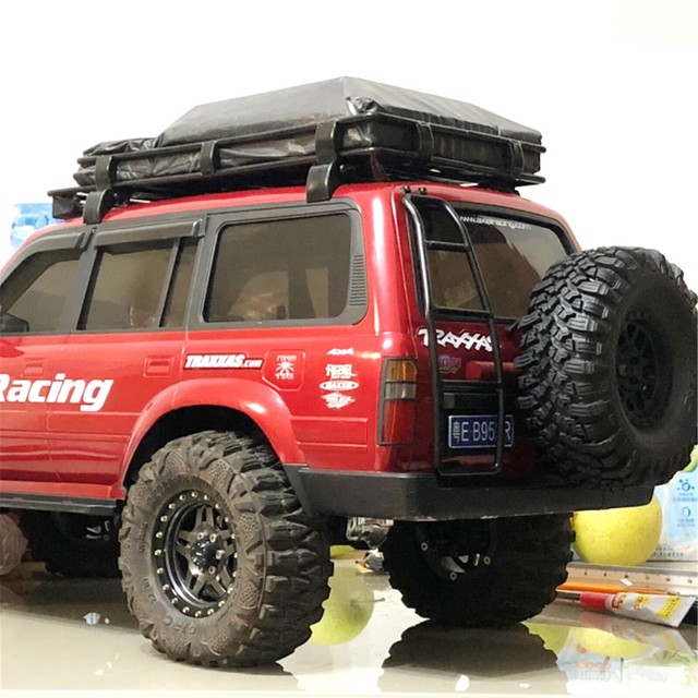 Metal Ladder for 1/10 Rock Crawler Lc80 T4 Scx10 2 II 90046 Jeep Toys ...