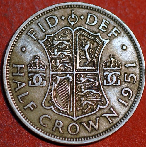 Great Britain 1/2 Crown 1951 George VI KM# 879 | eBay