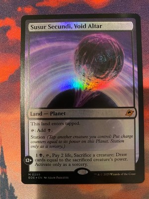 MTG Edge of Eternities Susur Secundi Void Altar Foil | eBay