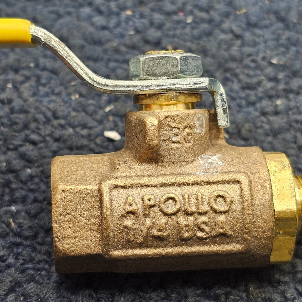 Apollo 70-801-01: 1/4" FNPT x MNPT Bronze Ball Valve 600 CWP | eBay
