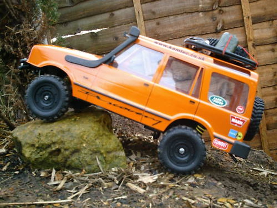 LAND ROVER DISCOVERY 1:10 Kamtec Crawler body ABS Decals Included | eBay